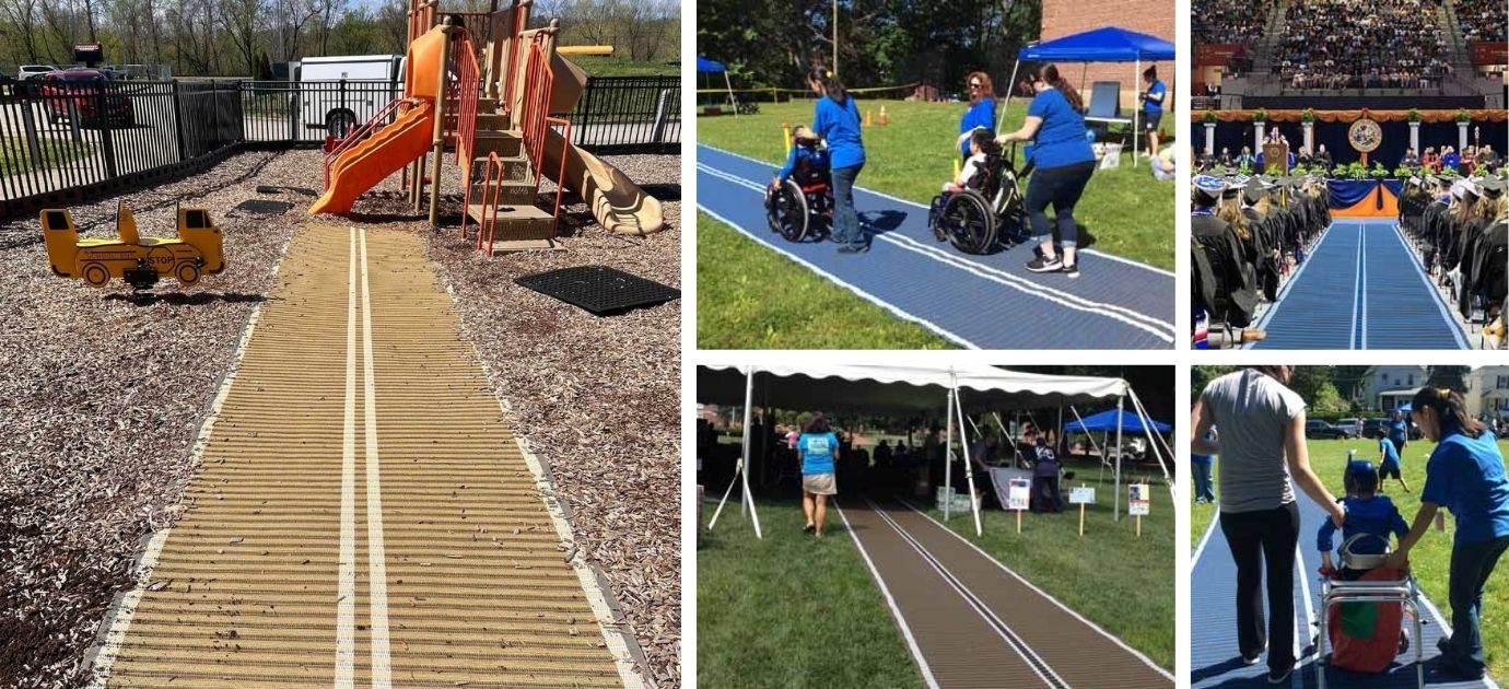 Mobi-mat® - Create Accessible Campus Pathways | ADA Compliant Solution